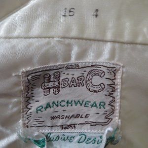 H Bar C | Tops | Vintage 95s H Bar C Ranchwear Exclusive Design | Poshmark